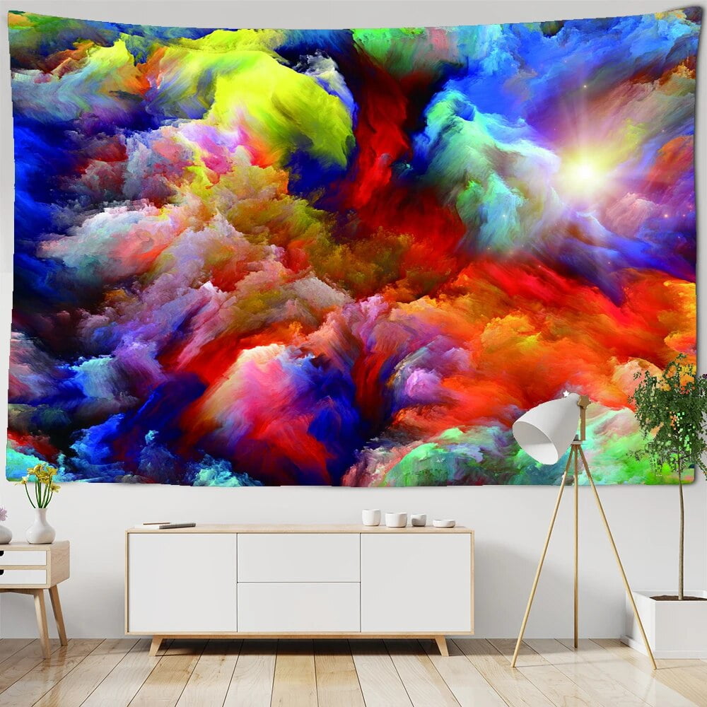 Abstract Scery Wall Hanging Boheme Mandala Tapestry 3D Home r Living ...