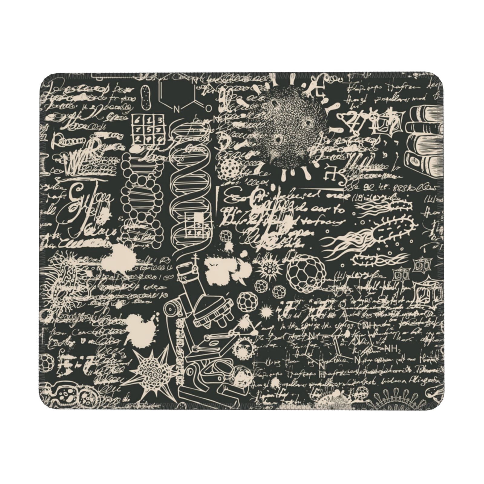 Abstract Scientific Vintage Science Mouse Pad Non-Slip Rubber Gaming ...
