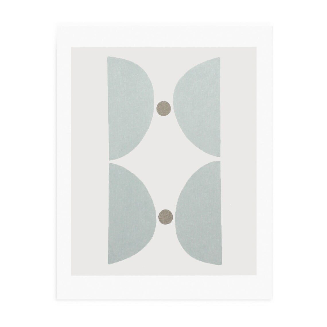 Abstract Screenprint Fine Art Original Neutrals Grey Brown Modern Wall ...