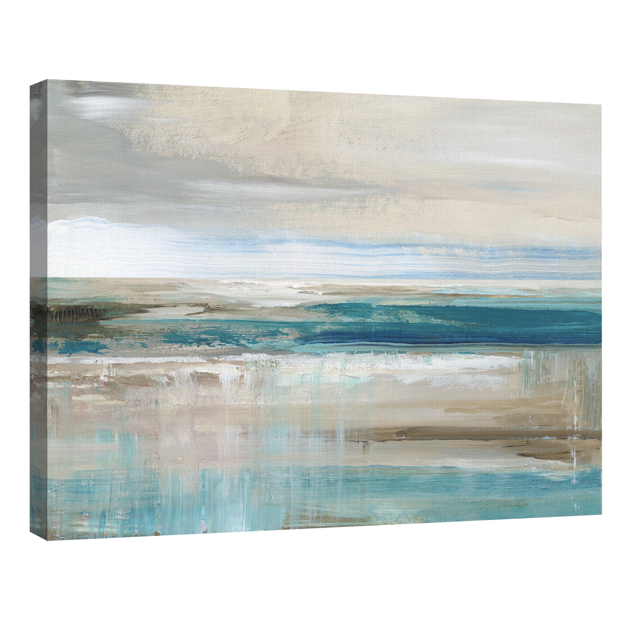 Abstract Sea by Nan Canvas Art Print - Walmart.com
