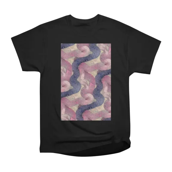 Abstract Serpentine Pattern T-Shirt Tee Gift For Him Merch For Her ...