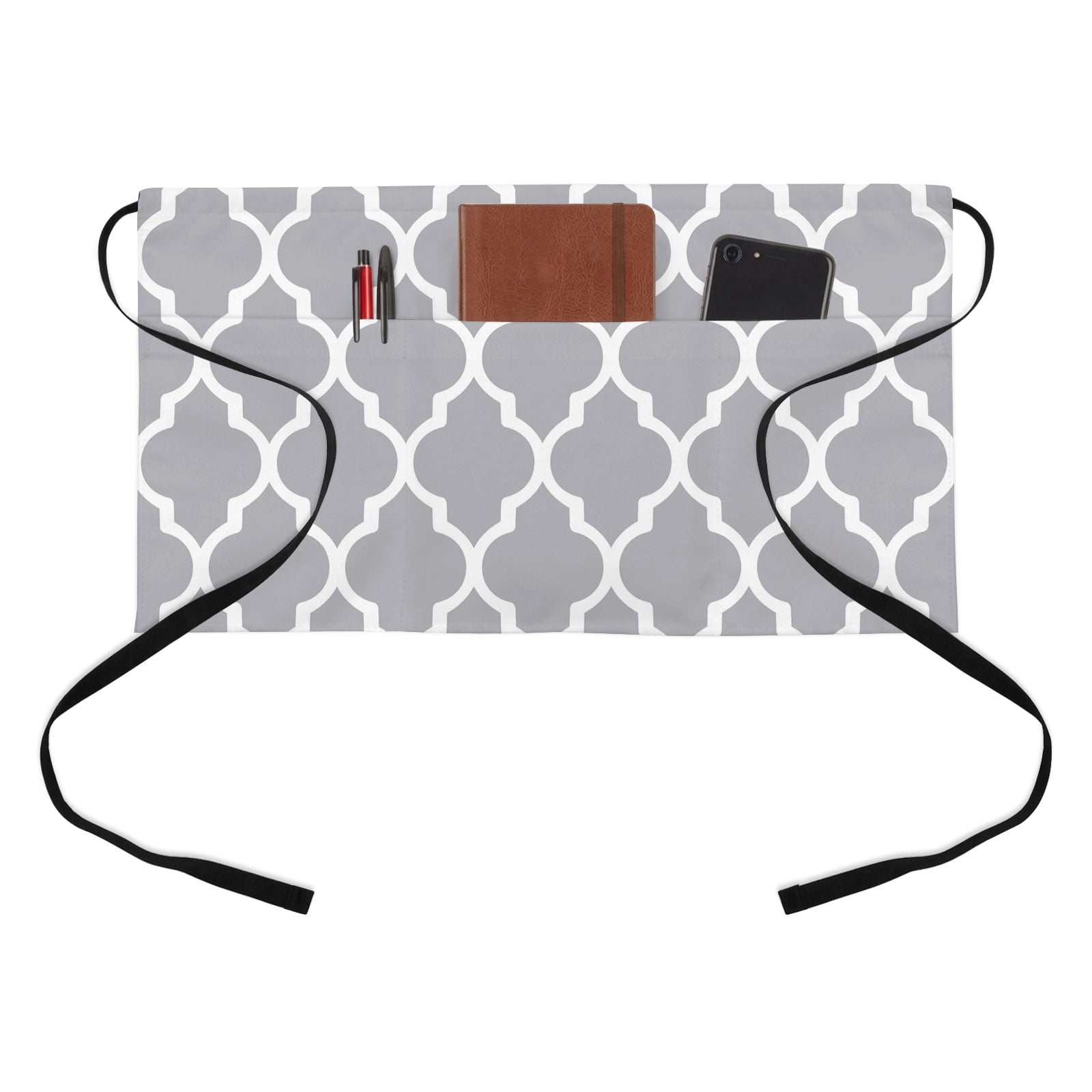 Abstract Shapes Kitchen Restaurant Half Waist Apron, Simple Abstract ...