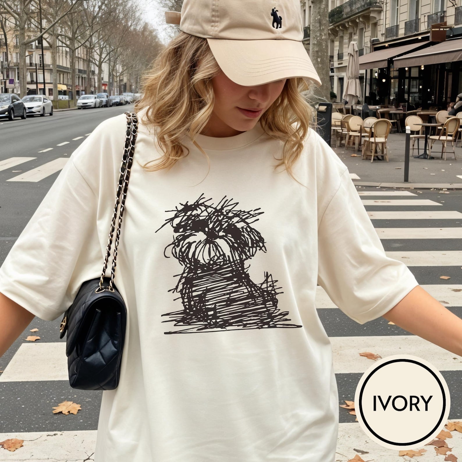 Abstract Shih Tzu Line Art T-Shirt, Minimalist Sketch Animal Tee, Shih ...