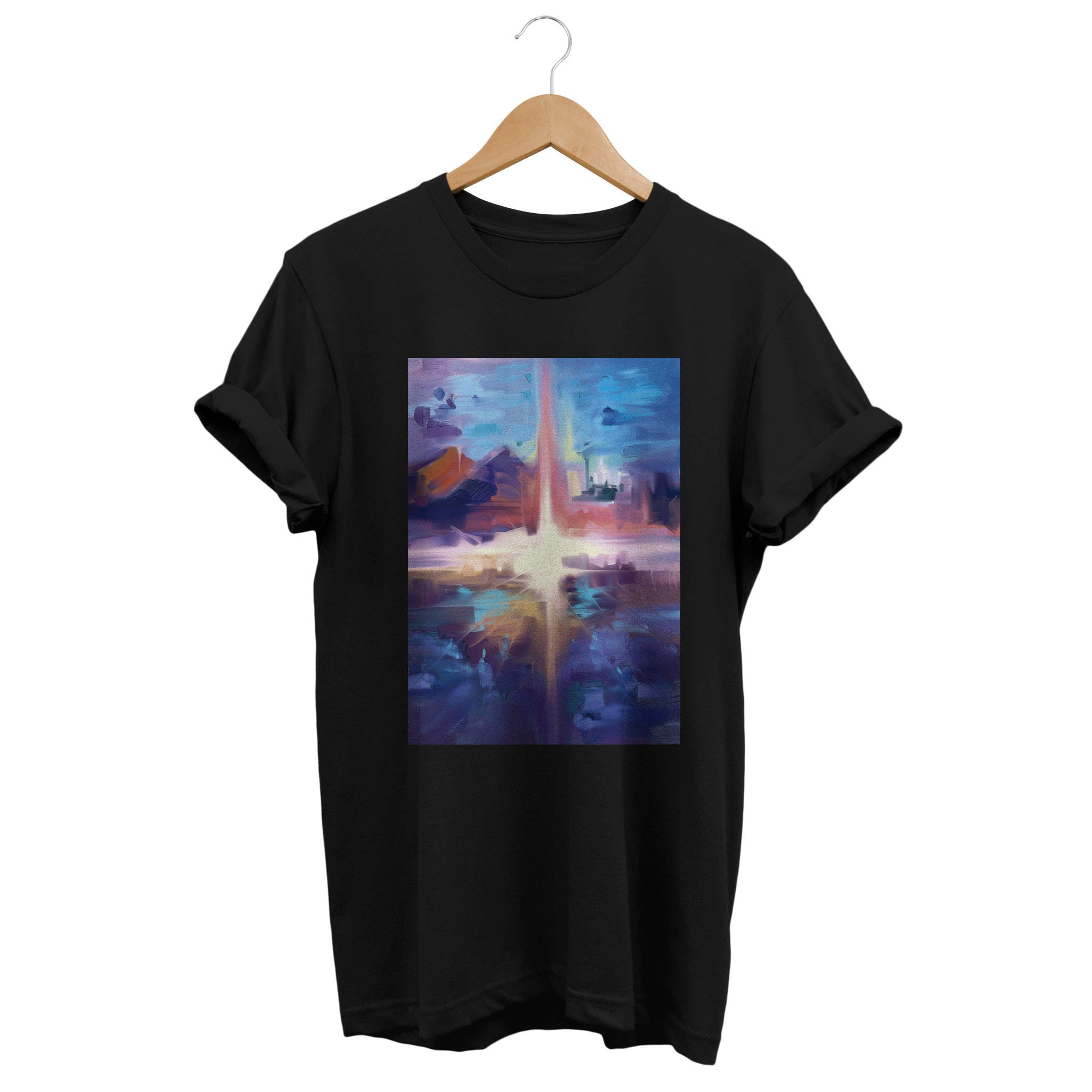 Abstract Shirt, Minimalist T-shirt, Artsy Tee, Modern Art Top, Artistic ...