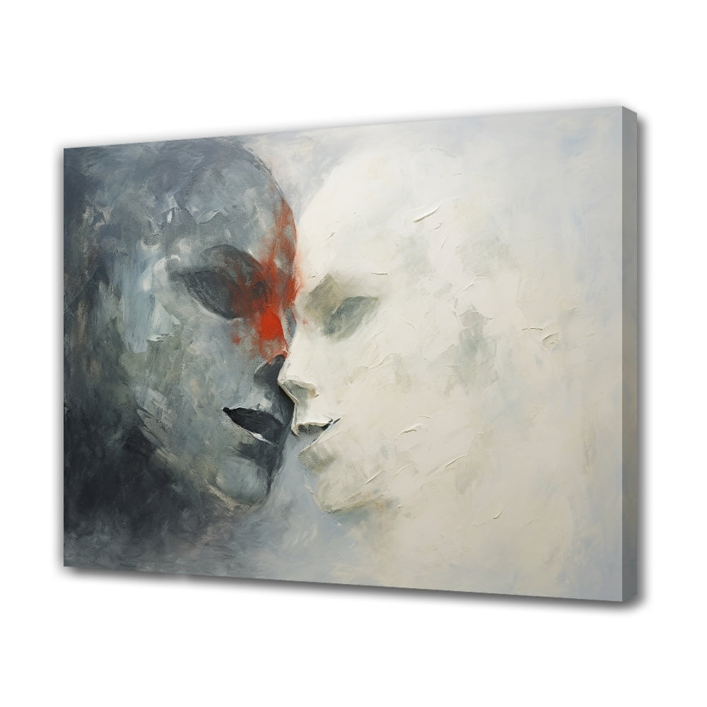 Abstract Side Contours Of Characters Poster Decorative Painting Canvas ...