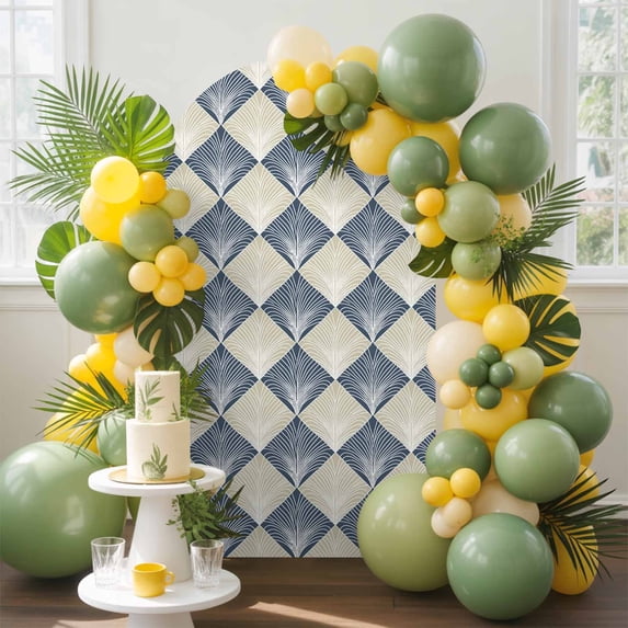 Abstract Simple Grey Pattern Arch Backdrop Cover Stretchy Spandex Arch ...