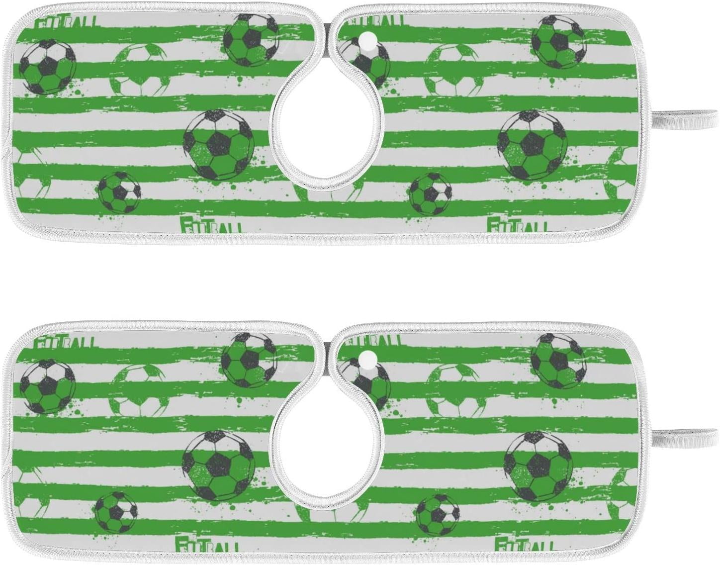 Abstract Soccer Ball Sink Splash Guard for Faucet 2 Packs Faucet ...