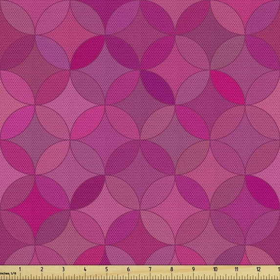 Ambesonne Abstract Fabric by the Yard Upholstery, Star Patterns from ...