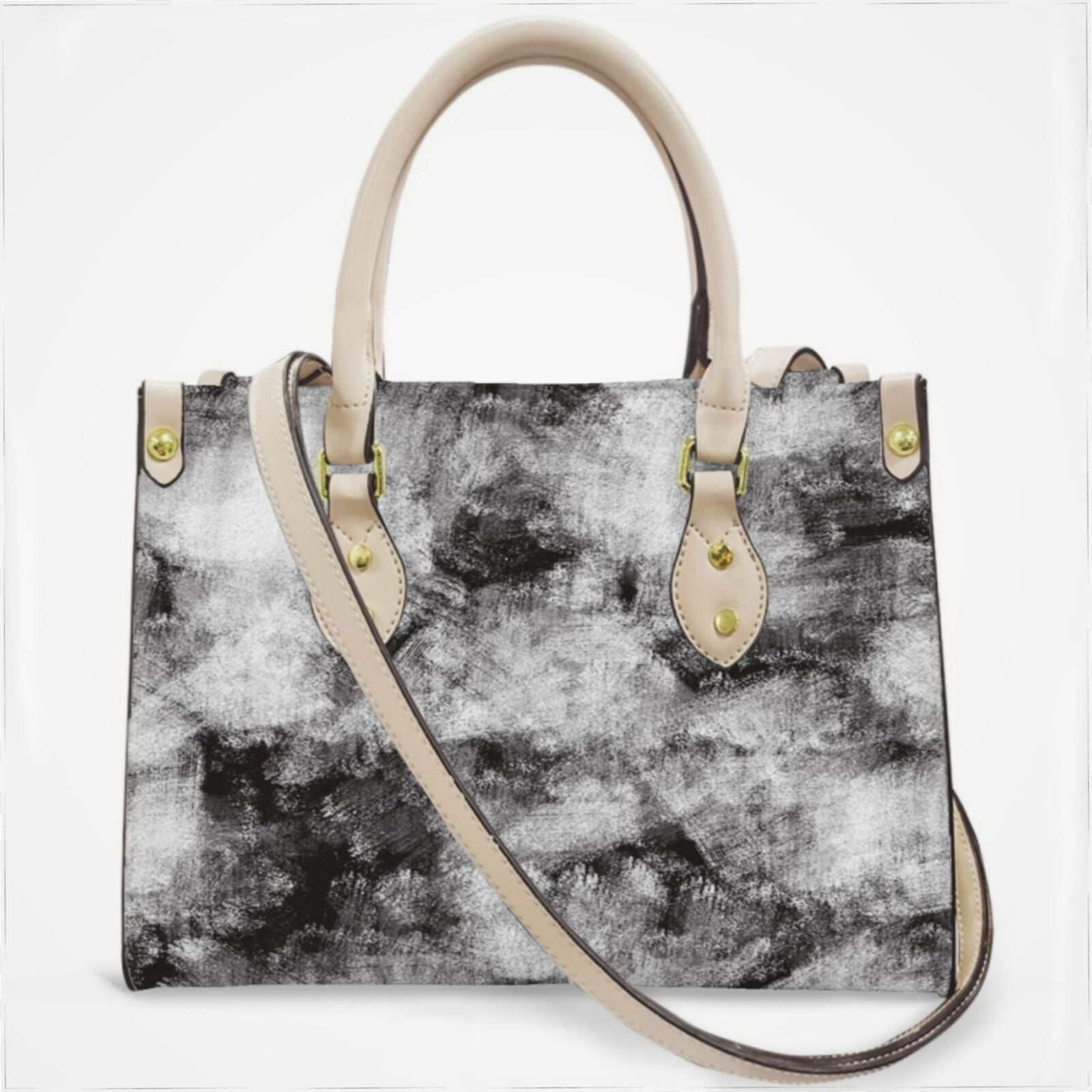 Abstract Soft Color Cross Body Bags For Women Small Leather Female ...