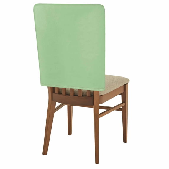 Abstract Solid Color Chair Back Covers Set of 2 Simple Avocado Low ...