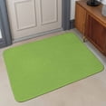 Abstract Solid Color Front Door Mat Indoor Entrance, Simple Avocado ...