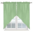 Abstract Solid Color Swag Valances for Windows 36 inches Long, Simple ...
