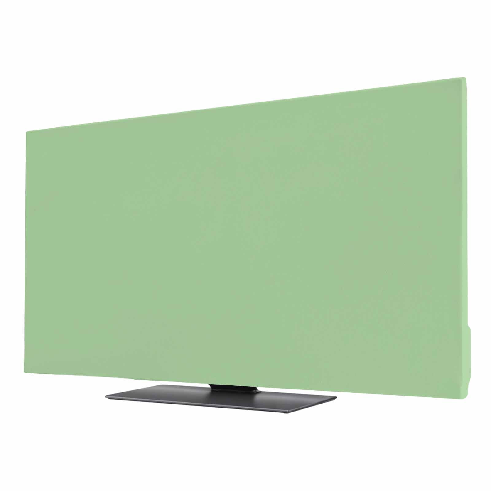 Abstract Solid Color TV Dust Cover 43 Inch, Simple Avocado Low ...