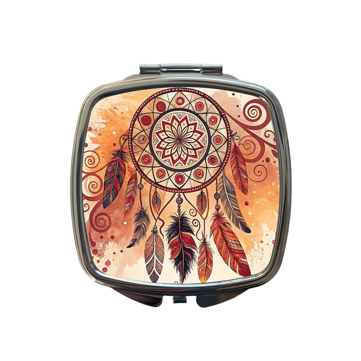 Abstract Southwestern Dream Catcher Design Travel Makeup Handbag Purse ...