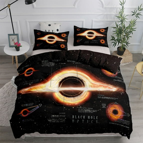 Abstract Space Nebula Duvet Cover Set UK Single Double King US Twin ...