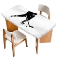 Abstract Sports Fitted Rectangle Tablecloth 32" x 72" Athletes Hockey ...