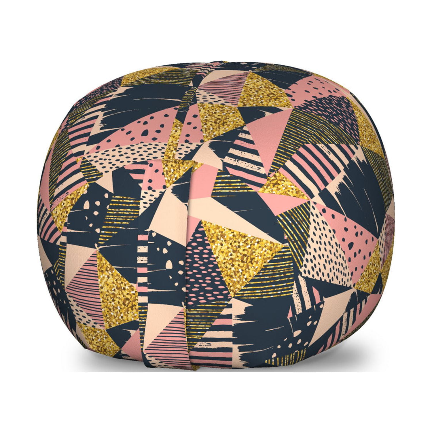 Abstract Storage Toy Bag Chair, Polygonal Art Illustration with ...