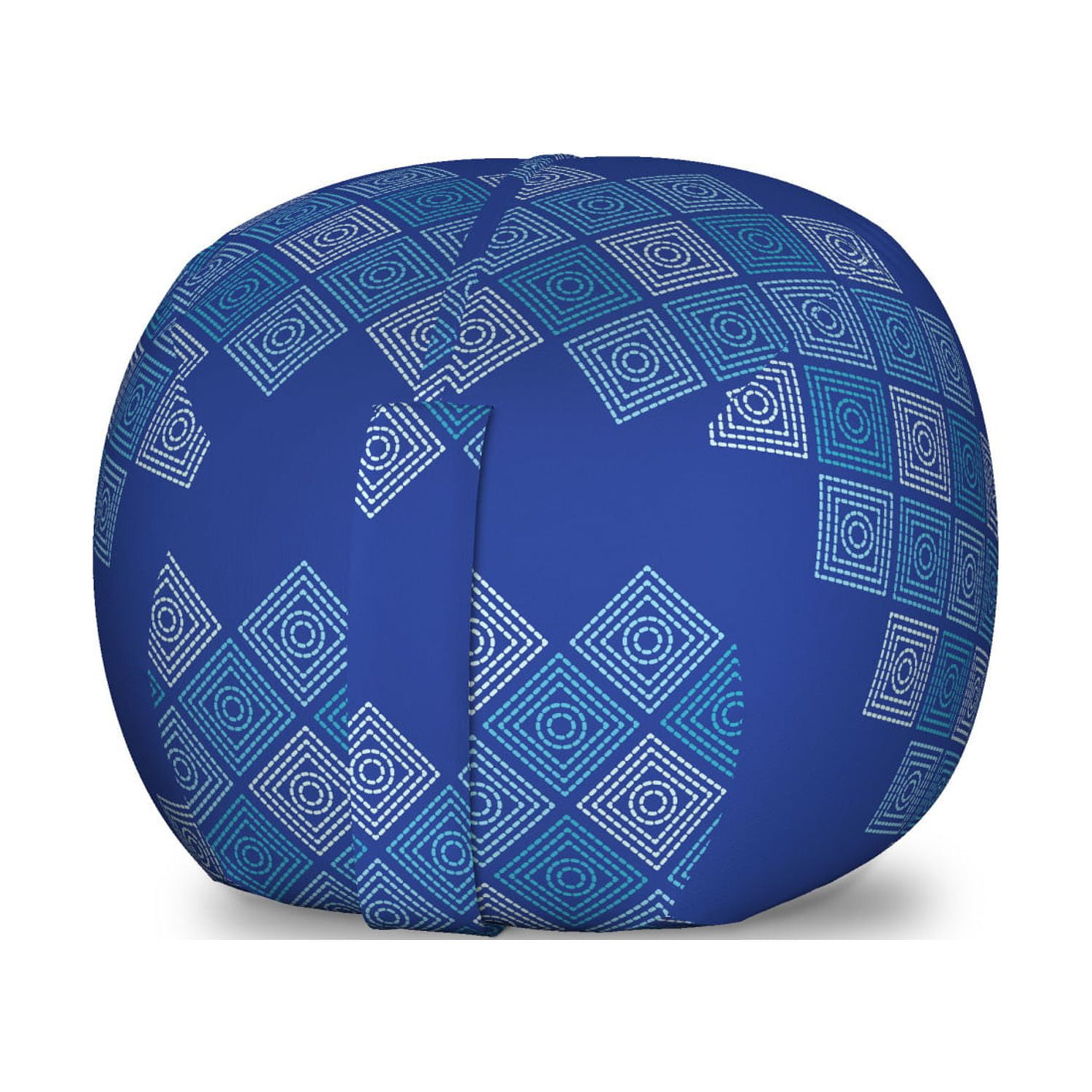 Abstract Storage Toy Bag Chair, Rhombus Dashed Diamond Shapes and ...