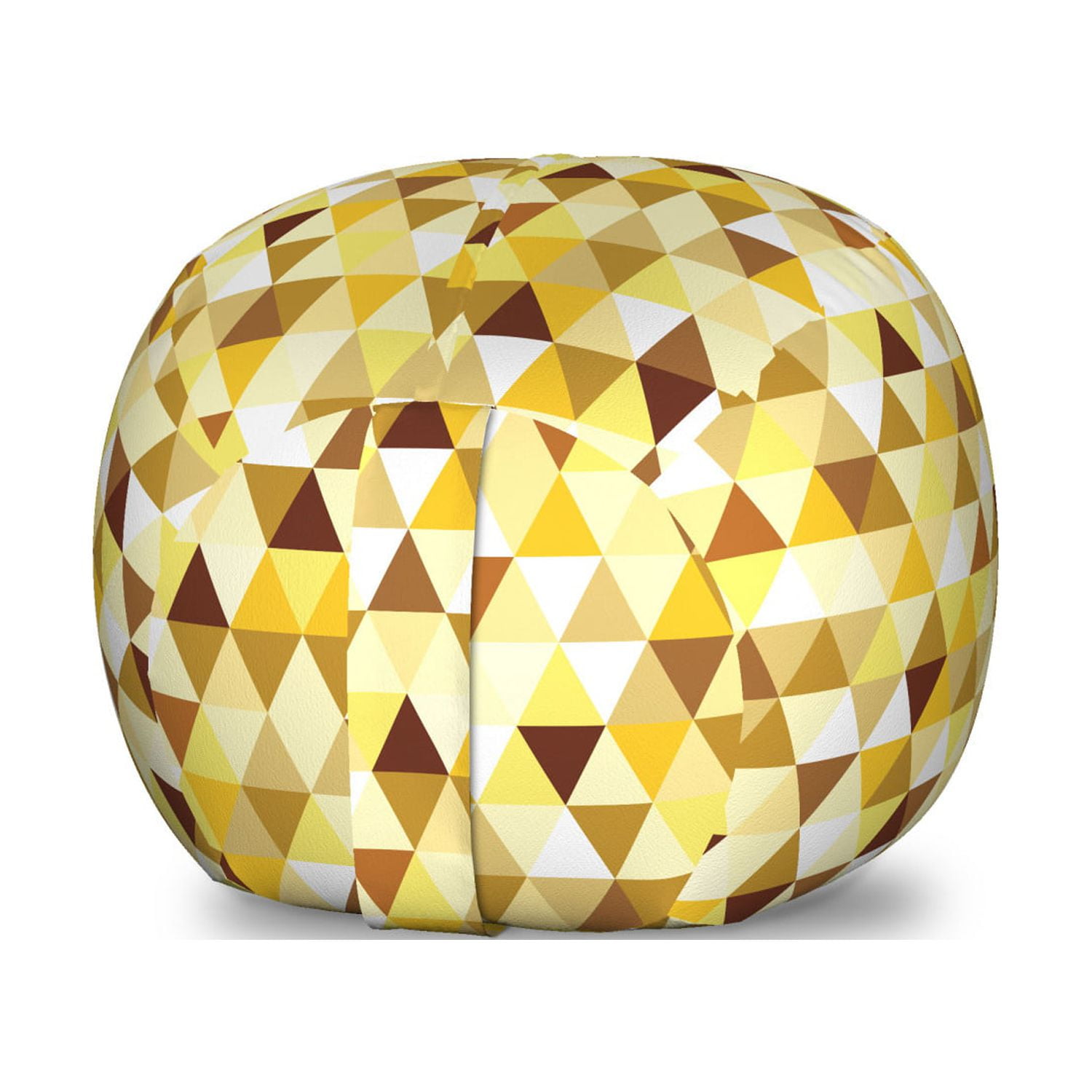 Abstract Storage Toy Bag Chair, Triangle Pattern with Rhombus Shape ...