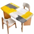 Abstract Street Art Fitted Rectangle Tablecloth 24" x 36" Gary Yellow ...