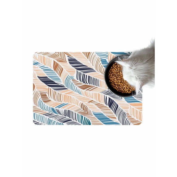 Abstract Stripes Doormat Non Slip Diatomaceous Earth Door Mat Absorbent ...