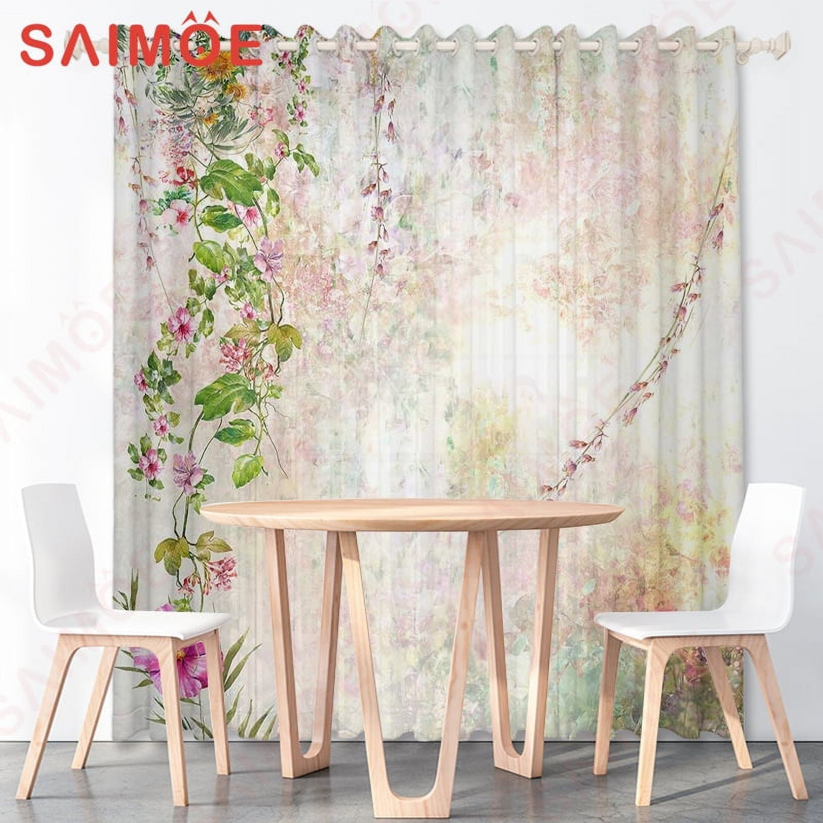 Abstract Style Art Print Door Curtains Privacy Closet Curtain for ...