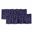 Abstract Style Valances for Windows, Decorative Rod Pocket Window ...