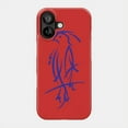 Abstract Stylized Illustration Of A Bird Graphic Case for iPhone 11,12 ...
