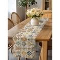 Abstract Table Runner 70 Inches Long,Kitchen Dining Tablerunners Linen ...