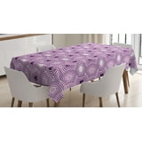 Abstract Tablecloth, Ombre Abstract Geometric Shapes Angled Lines Art ...