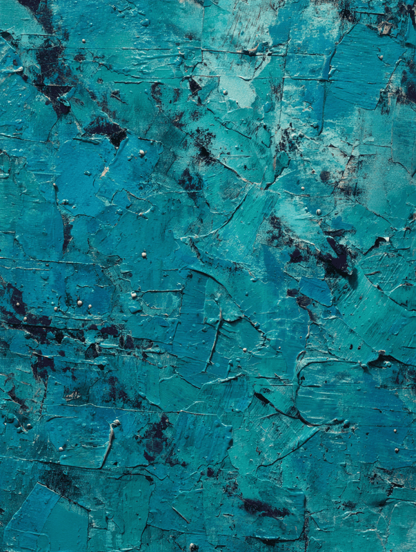 Abstract Teal Texture Canvas Print, Wall Art for Living Room, Bedroom ...