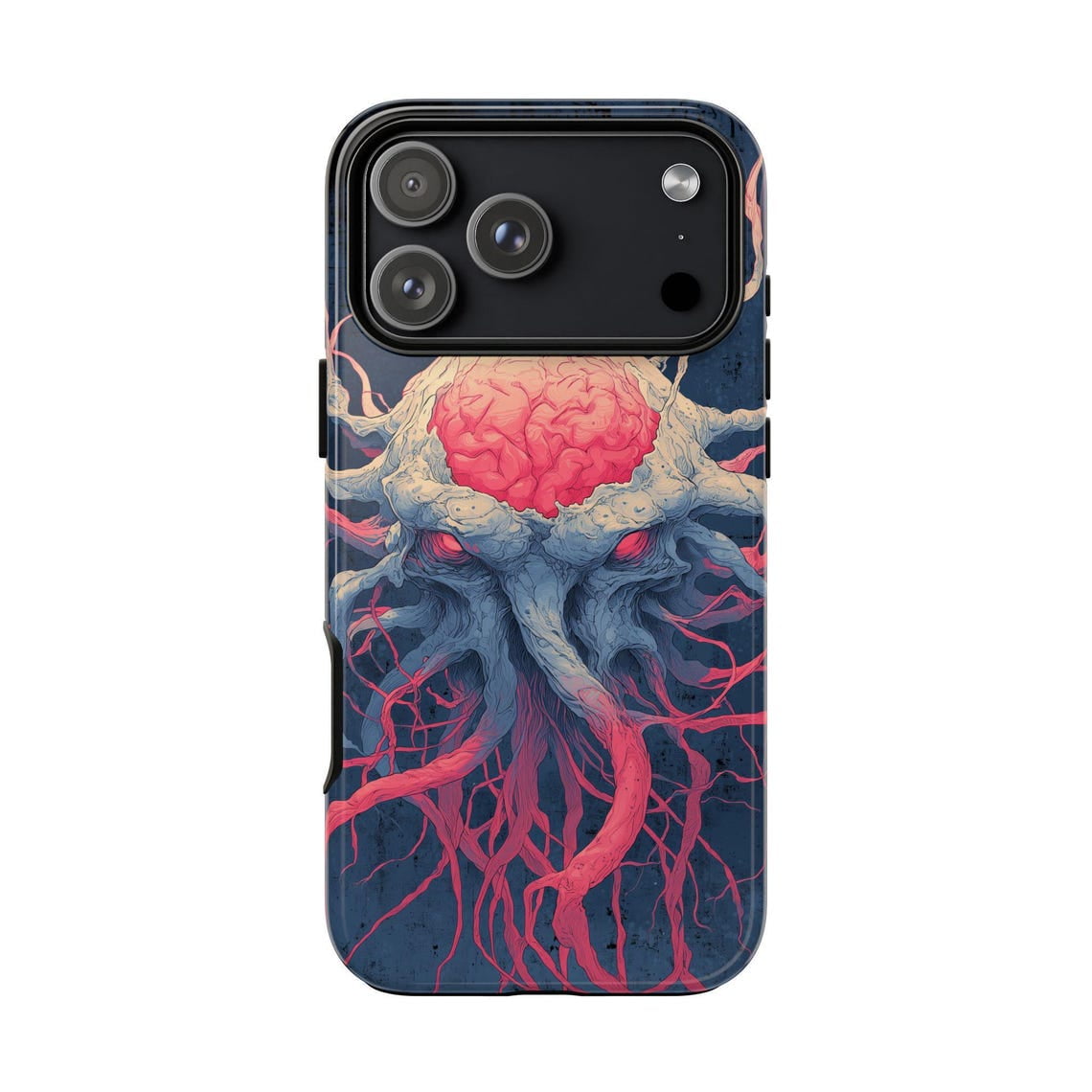 Abstract Tentacle Mindscape Cerebral Void Design with iPhone 17 to 11 ...