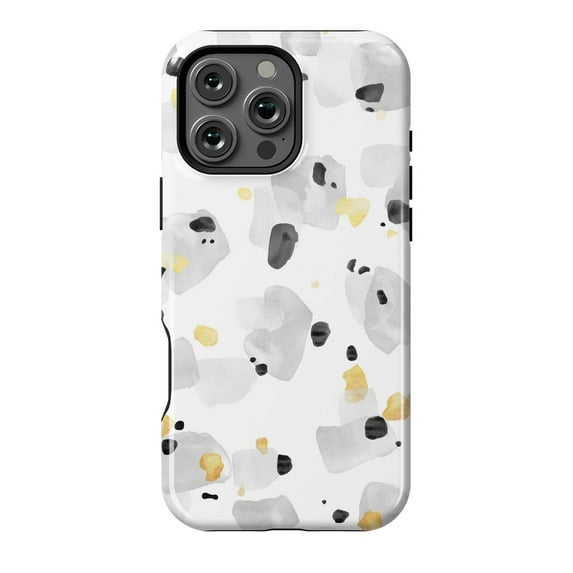 Abstract Terrazzo Pattern Art iPhone Case 17 16 15 14 13 12 11 Pro Max ...