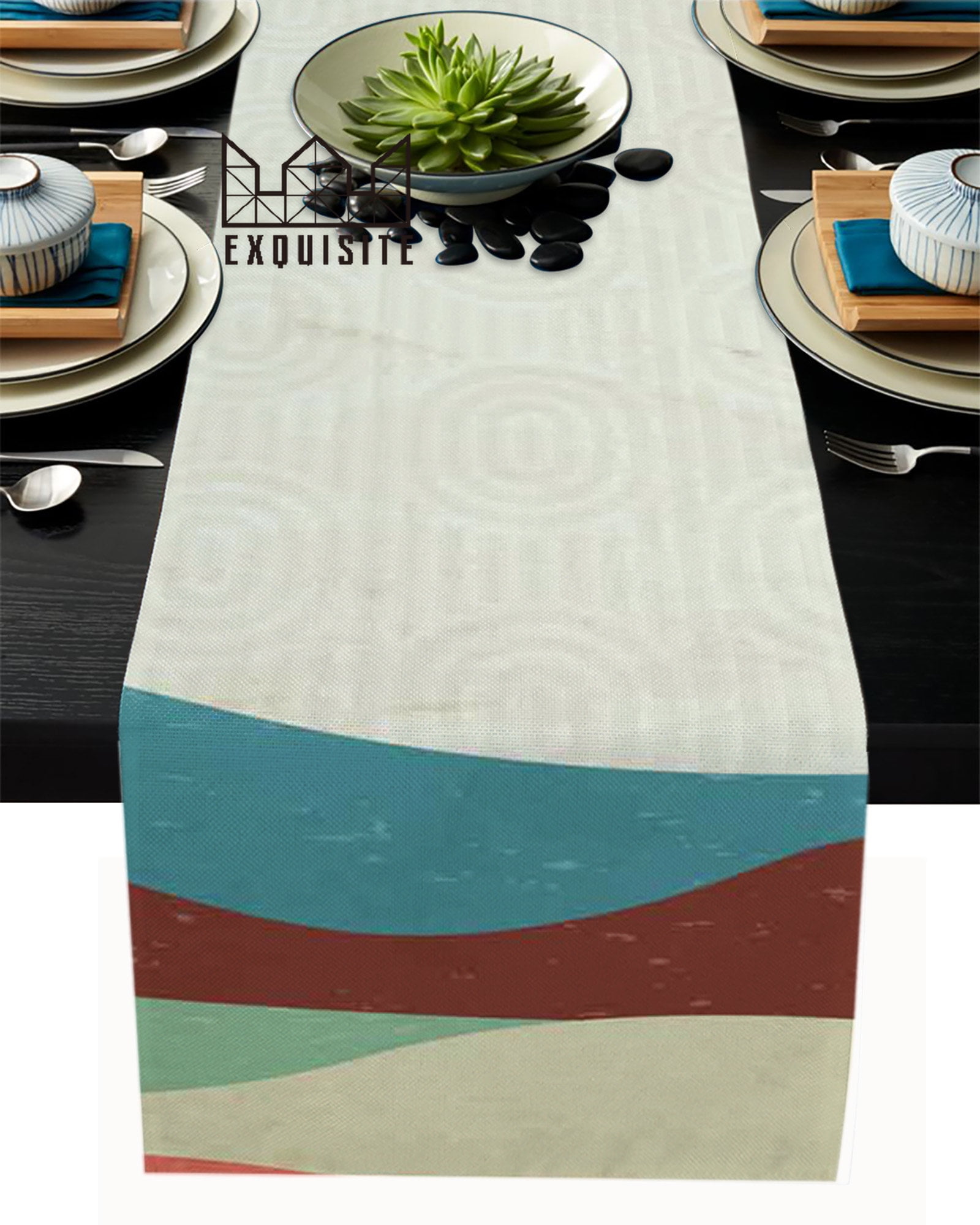Abstract Texture Colored Coffee Table r Dinner Table ration Wedding r ...