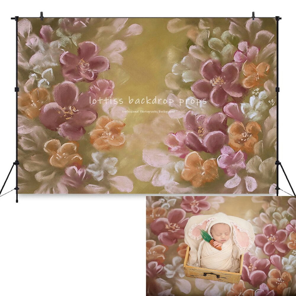 Abstract Texture Floral Photographic Studio Photo Background Newborn ...