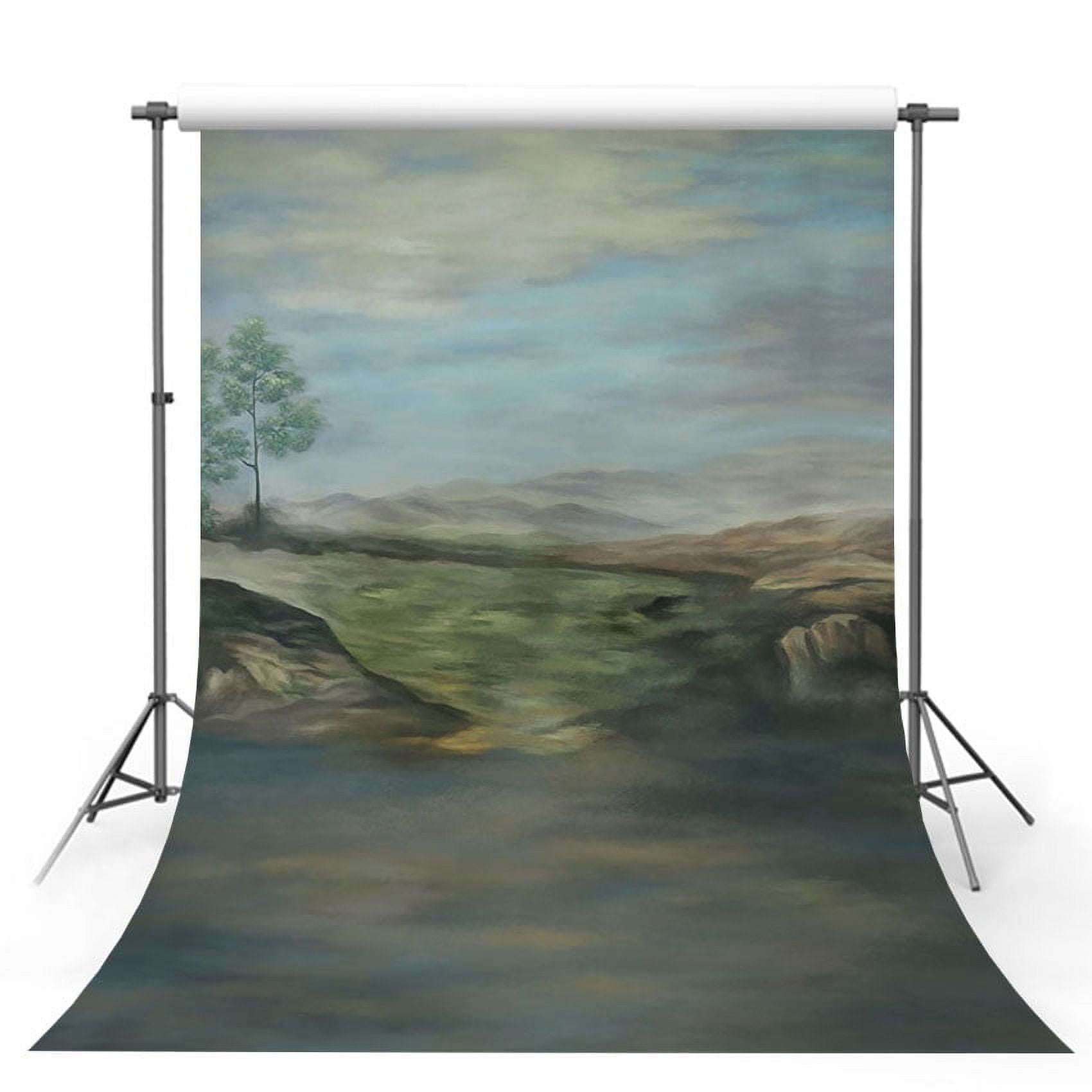 Abstract Texture Oil Style Painting Watercolor Forest Wedding Kid ...