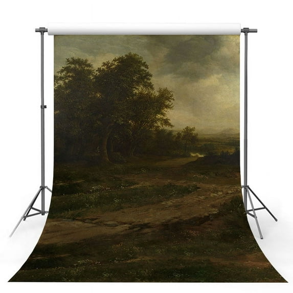 Abstract Texture Oil Style Painting Watercolor Forest Wedding Kid ...