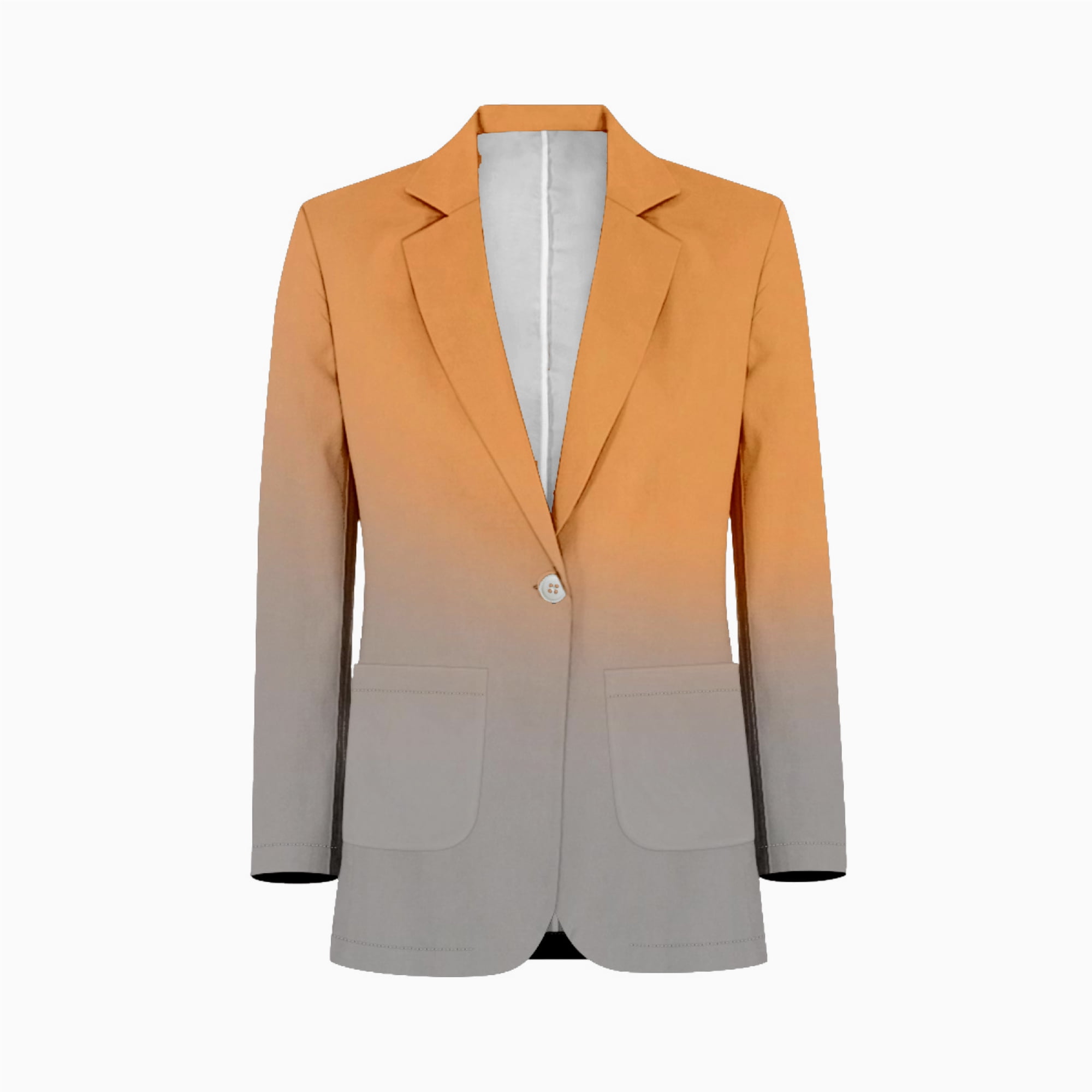 Abstract Texture orange grey gradient Mens Suits Shawl Collar Slim Fit ...