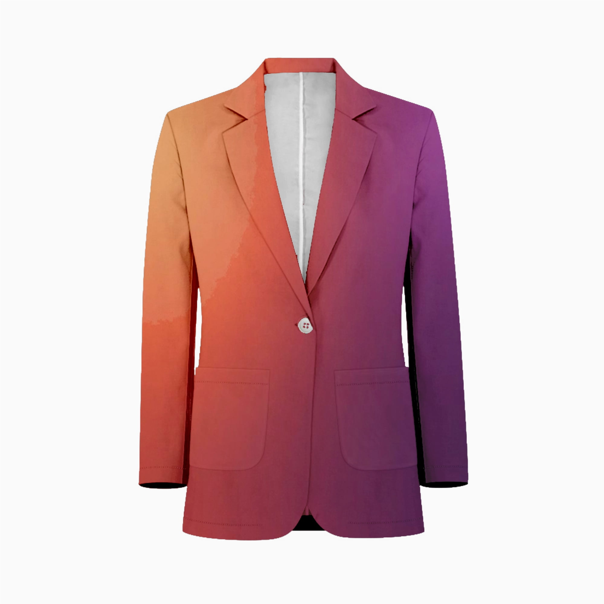 Abstract Texture orange purple gradient Customized Men's Suits full man ...