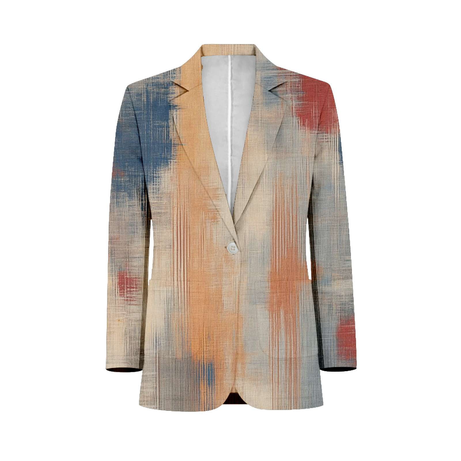 Abstract Textured Muted Colors Mens Suits Shawl Collar Slim Fit Suit ...
