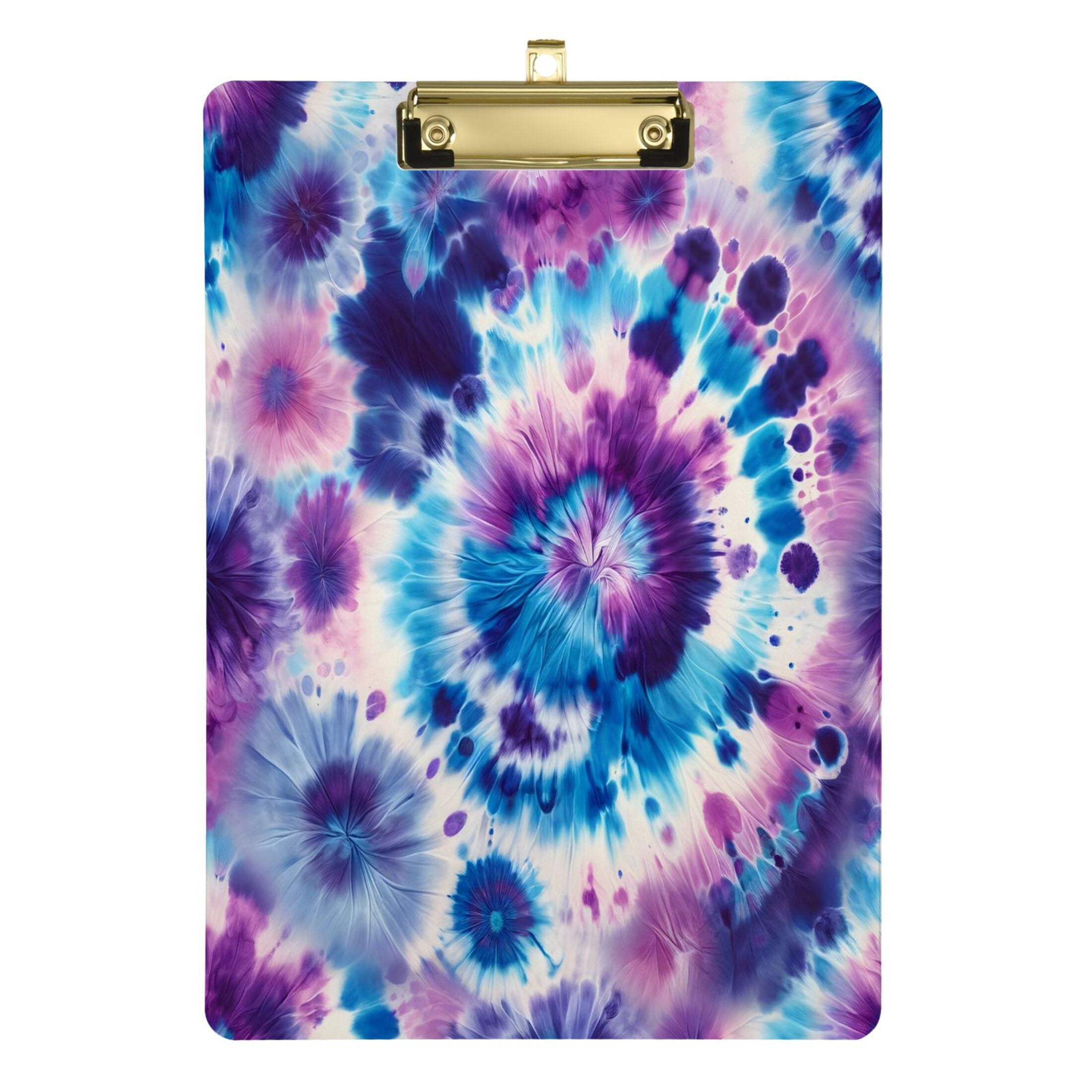 Abstract Tie Dye Acrylic Clipboards A4 Standard Letter Size Clipboard ...