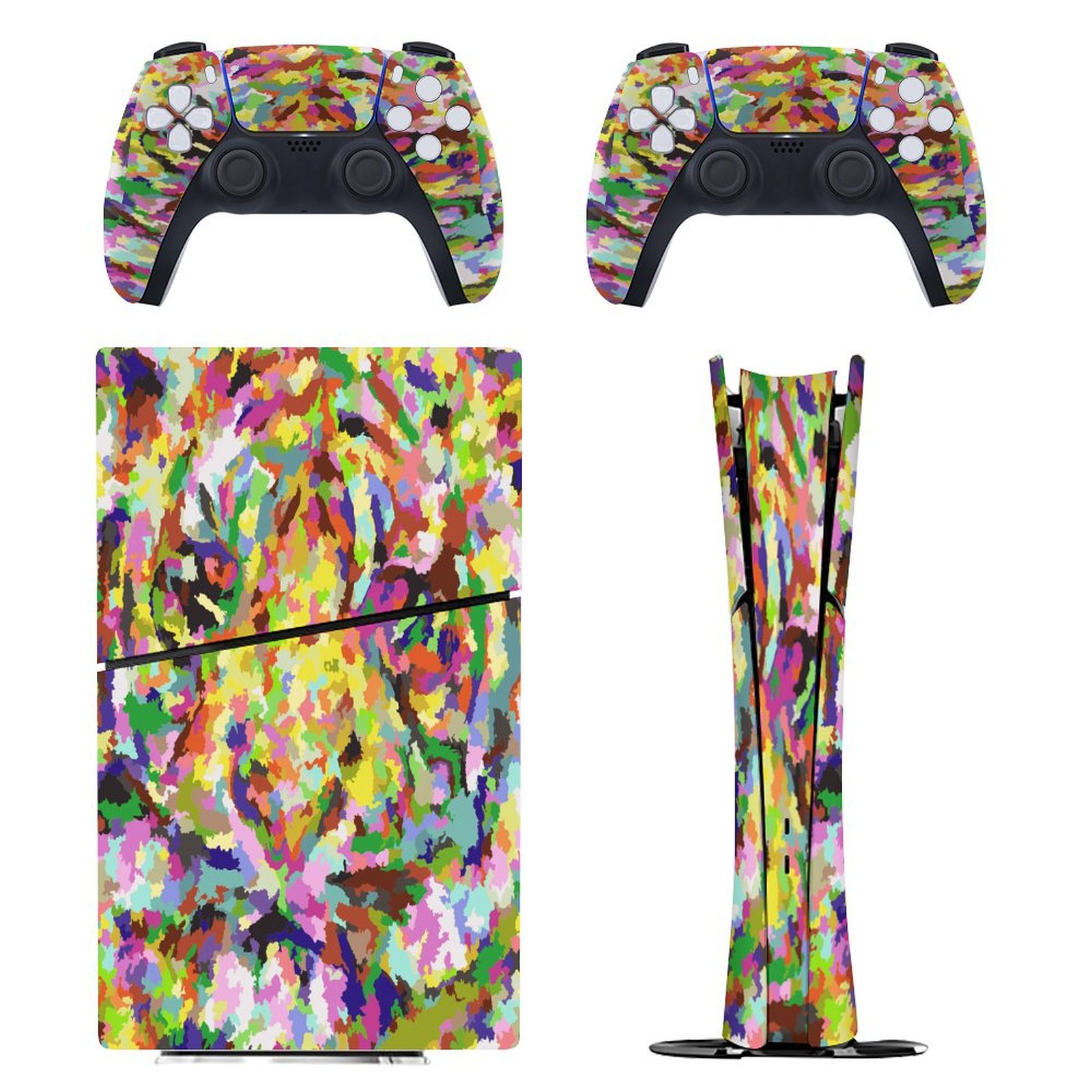 Abstract, Tiger, Gorgeous PS5/PS5 Slim Digital Disc Skin Sticker For ...