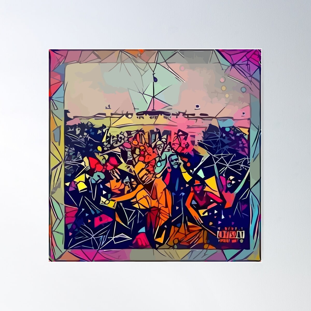 Abstract To Pimp A Butterfly Poster Wall Art, Modern Wall Decor For ...