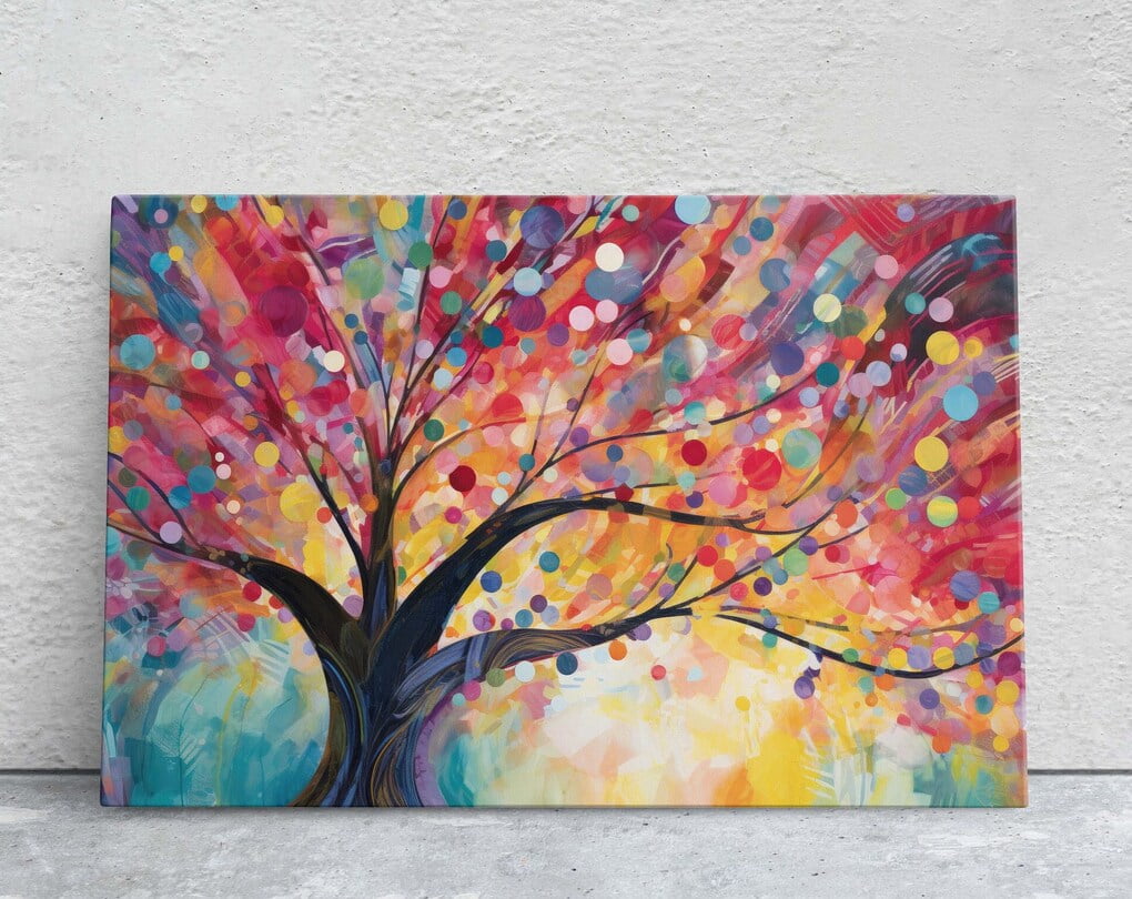 Abstract Tree Art, Tree Of Life, Tree Of Knowledge, Modern Tree Art ...