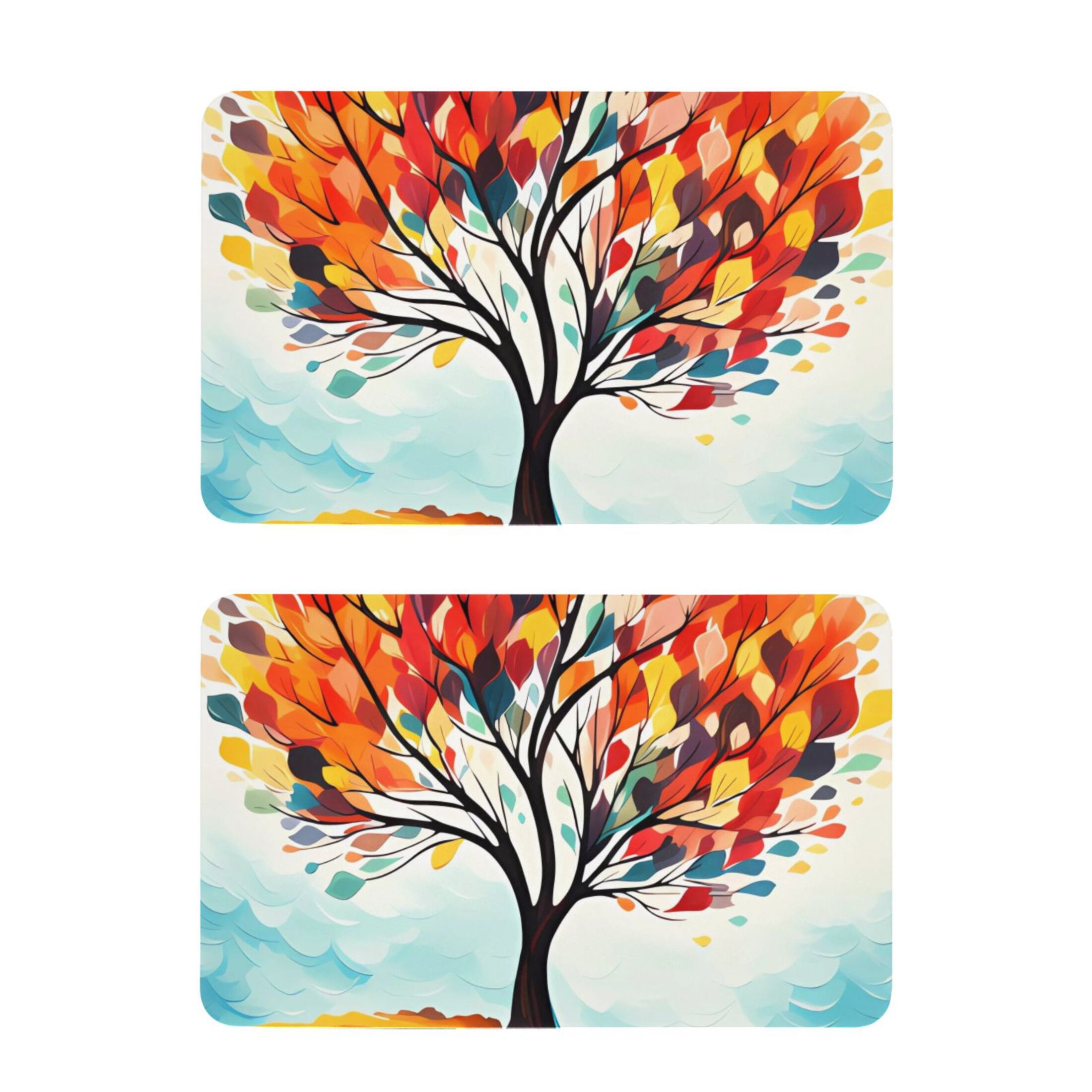 Abstract Tree Fridge Magnetic Sticker Refrigerator Magnets Kitchen ...