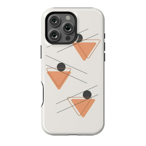 Abstract Triangle Geometric Modern Phone Case for iPhone 11 12 13 14 15 ...
