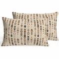 Abstract Tribal Arrows Lumbar Pillow Covers 12 x 20 Inch Pillow Covers ...