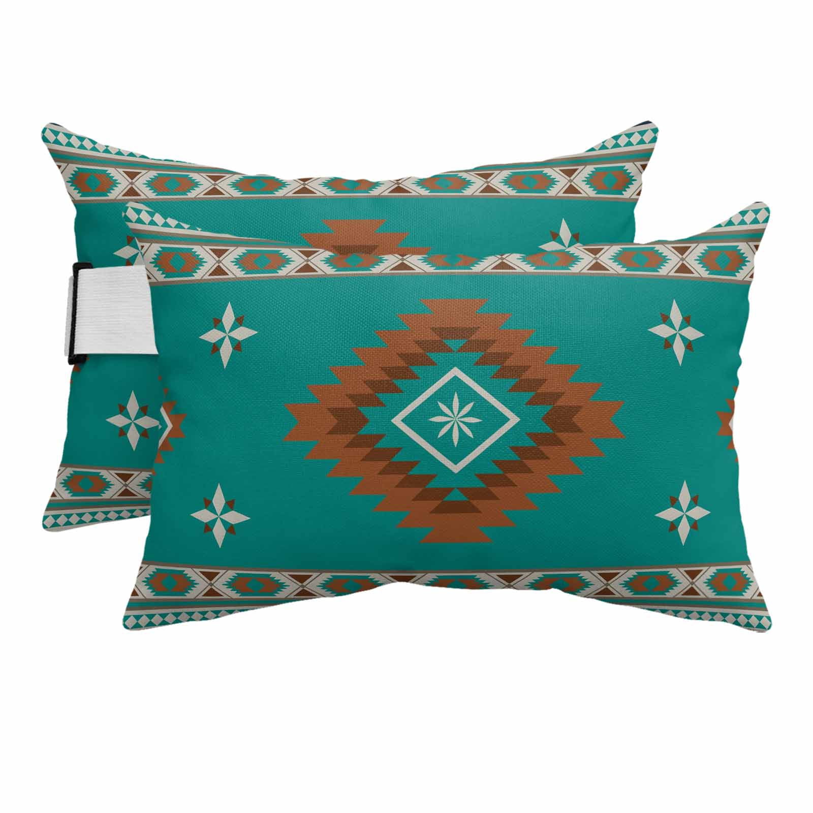 Abstract Tribal Texture Outdoor Pillow for Chaise Lounge Chair,Head ...
