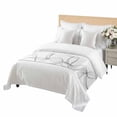 Abstract Twisted LineStripe Bed Runner Cal King Size Wave Black Line ...