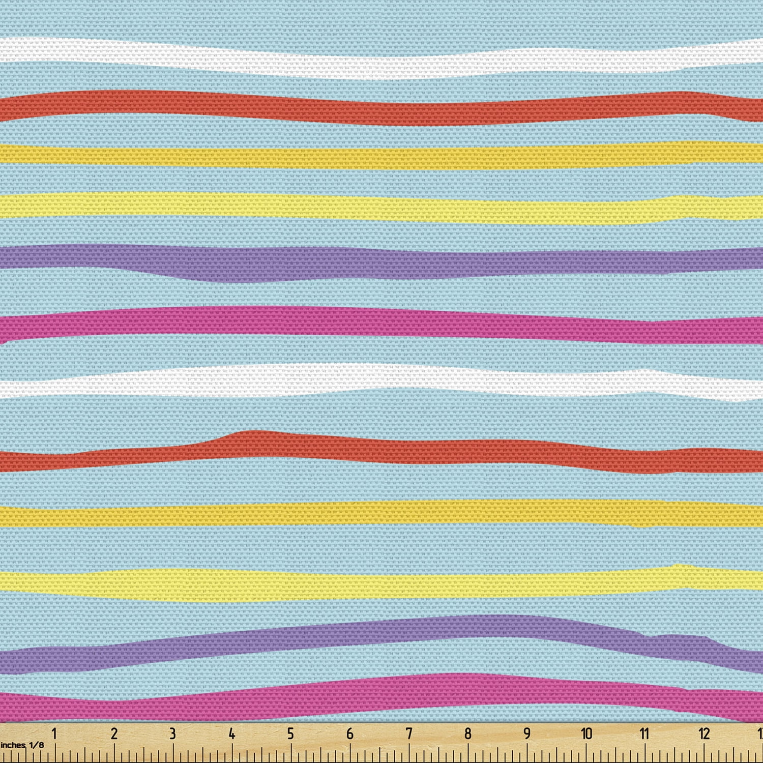 Abstract Upholstery Fabric by the Yard, Creative Design Funny Striped ...